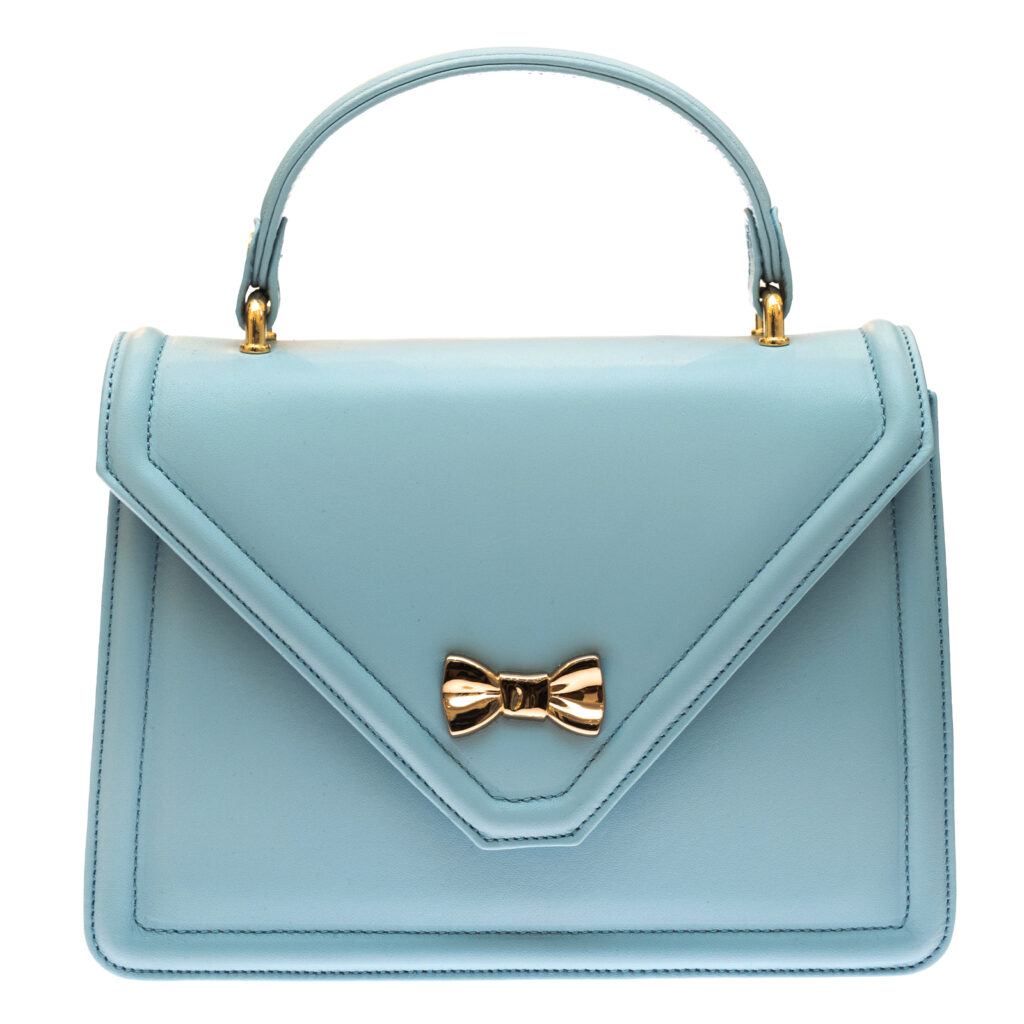“Little Ladies” Baby Blue Leather Bag – Fairymade | Handcrafted by ...