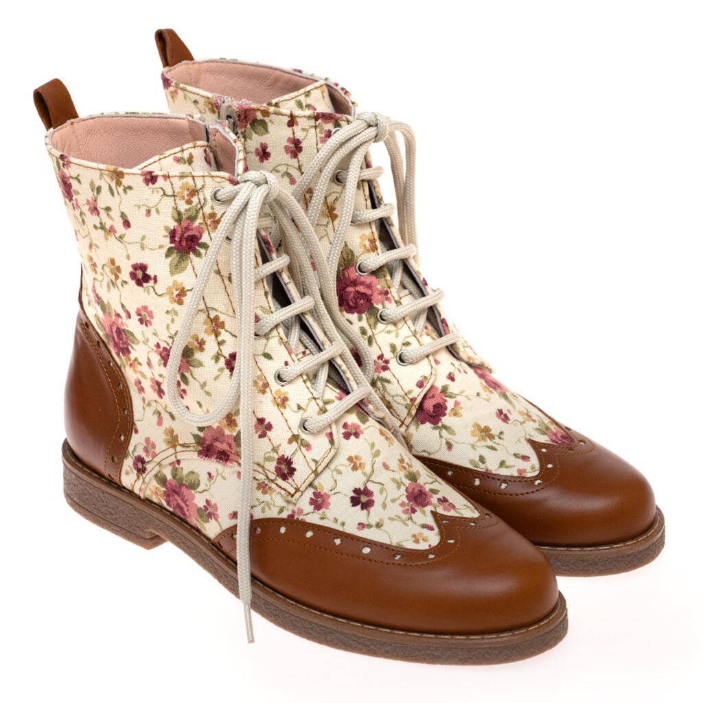 “English Country” Oxford Booties – Fairymade | Handcrafted by Myrto Kliafa!